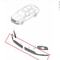 China For Bentley Bentayga 2016-2020 Without ACC Left Right Front Bumper Grille Chrome OEM 36A807647B 36A807647H 36A807647C 36A807647J 36A807648A 36A807648D for sale