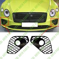 China For Bentley Continental GT GTC 2020 With ACC Front Bumper Left Right Grille Black OEM 3SD807647A 3SD807648A for sale