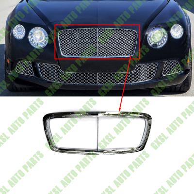 China For Bentley Continental GT 2012-2018 Front Bumper Grille Inner Frame Chrome OEM 3W3853667 3W3853667E for sale