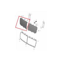 China For Bentley Bentayga 2021 Right Front Bumper Radiator Grille Black OEM 36A853684F for sale