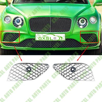 China For Bentley Continental GT GTC 2016 -2018 Left Right Front Bumper Grille Chorme OEM 3W3807647E 3W3807648E for sale