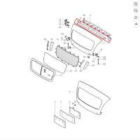 China For Bentley Continental GT 2012-2015 Front Bumper Grille Upper Bracket OEM 3W3807277A for sale