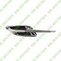 China For Bentley Continental GT GTC  2012-2017 Left Side Air Fender Vent Grille Chrome OEM 3W3821273A 3W3821273B for sale