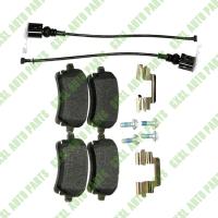 China For Bentley Continental Gt Gtc 2012-2014 & Flying Spur  2012 Rear Brake Pads Kit OME 3W5698451B 3W0698451J for sale
