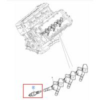 China For Bentley Continental Flying spur GT GTC 4Pcs W12 Spark Plugs OEM 07C905600 for sale