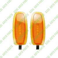 China For Bentley Continental Gt Flying Spur Rear Bumper Side Marker Lights Orange OEM 3W3945071A 3W3945072A for sale