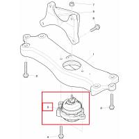 China For Bentley Mulsanne 2010+ Transmission Mounts Gearbox Mounting OEM 3Y0399105A for sale