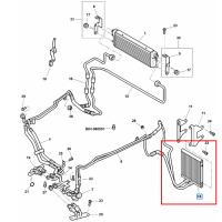 China For Bentley Continental 6.0 GTC Auto Transmission Radiator OEM 4B0317021D for sale
