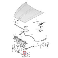 China For Bentley New Continental GT Flying Spur Front Hood Latch Lock OEM 3SA823509 for sale