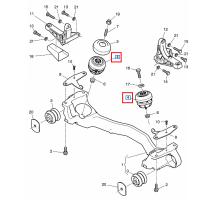China For Bentley Mulsanne 2010-2016 Engine Mounts OEM 3Y0199384A for sale