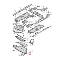 China For Bentley Bentayga 2016-2019 Engine Lower Guard Plate OEM 36A825235 for sale