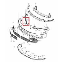 China For Bentley Continental GT 2012-2017 Car Right Front Bumper Bracket OEM 3W3807018C for sale