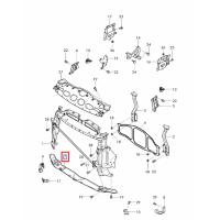 China For Bentley Continental Gt 2012-2017 Flying Spur 2014-2019 Front Lower Radiator Support OEM 3W0805057J 3W0805057H for sale