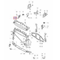 China For Bentley Continental Gt 2012-2017 Flying Spur 2014-2019 Front Upper Radiator Support OEM 3W0804415B 3W0804415C for sale