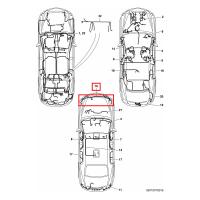 China For Bentley Continental Flying Spur 2011-2018 Body Parts OE Compatible ABS Plastic Parking Sensor Cable Harness PDC Wiring Old Model OEM 3W0971095P for sale