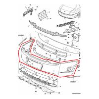 China For Bentley Flying Spur 2009-2012 Rear Bumper OEM 3W5807417K 3W5807417L 3W5807417AF 3W5807417AB for sale