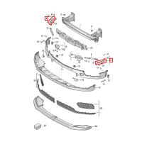 China For Bentley Bentayga 2016-2019 Body Parts Old Big Style Front Bumper Guide Bracket OEM 36A807571A 36A807571B 36A807572A 36A807572B for sale