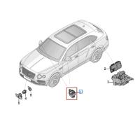 China For Bentley Bentayga New Continental GT 360 Park Assist Surround Reversing Camera Front Rear Side OEM 5Q0980546A for sale