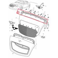 China For Bentley Continental Flying Spur 2009-2012 ABS Car Accessories Grille Upper Bracket Front Bumper Bracket OEM 3W0806499 for sale