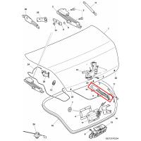 China For Bentley Continental Flying Spur 2006-2012 Luggage Compartment Lid Right Tailgate Hinge OEM 3W5827302 for sale