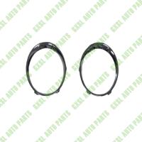 China For Bentley Continental Flying Spur 2005-2013 Left Right Outside Headlight Chrome-Plated Ring With Electroplated Trim OEM 3W5807763 3W5807764 for sale