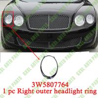 China For Bentley Continental Flying Spur 2005-2013 Right Outside Headlight Chrome-Plated Ring With Electroplated Trim OEM 3W5807764 for sale