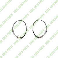 China For Bentley Continental Flying Spur 2005-2013 Left Right Inner Headlight Chrome-Plated Ring With Electroplated Trim OEM 3W5807767 3W5807768 for sale