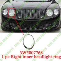 China For Bentley Continental Flying Spur 2005-2013 Right Inner Headlight Chrome-Plated Ring With Electroplated Trim OEM 3W5807768 for sale
