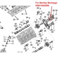 China For Bentley Bentayga For Lamborghini URUS Engine Camshaft Valve Regulator Magnet OEM 06M109259M 06M109259P for sale