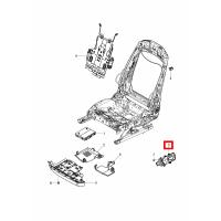 China For Bentley Continental GTC 2012-2016 Seat Position Adjustment Switch Control Button Fit OEM 3W7959766B 3W7959766 for sale