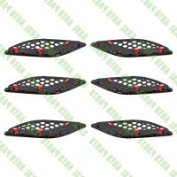China For Maserati Ghibli Red Left Right Side Fender Air Outlet Vent Cover Strip Kit OEM 670029939 670029940 for sale