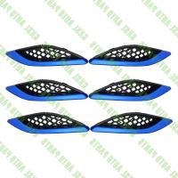 China For Maserati Ghibli Blue Left Right Side Fender Air Outlet Vent Cover Strip Kit OEM 670029939 670029940 for sale