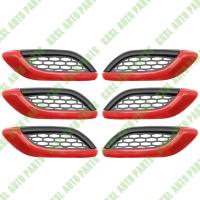 China For Maserati Levante Red Left Right Side Fender Air Outlet Vent Cover Strip Kit OEM 670065952 670065951 for sale