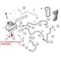 China For Bentley GT Bentayga For Lamborghini Huracan Engine Oil Level Sensor OEM 079907660A for sale