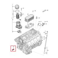 China For Bentley New Continental GT Bentayga 2018-2024 Engine Oil Pressure Sensor OEM 06E906054G 06E906054J for sale