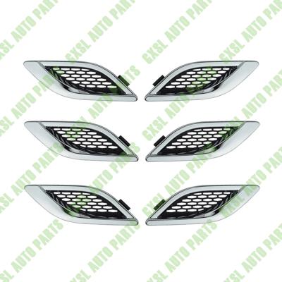 China For Maserati Quattroporte Chrome Left Right Side Fender Air Outlet Vent Cover Strip Kit OEM 670013529 670013530 for sale