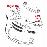 China For Bentley Continental GT 2012-2016 Auto Parts Left Front Bumper Bracket OEM 3W3807183A for sale