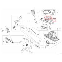 China For Bentley Continental GT Flying Spur 2004-2018 Left Hand Drive Shift Dust Shield Gearbox Shifter Cover OEM 3W1713111F 3W1713111J for sale