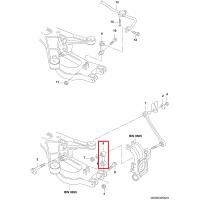 China For Bentley Continental GT 2004-2018 GTC 2006+ Flying Spur 2006+ Supersports 2009-2011 Rear Connecting Link Arm OEM 4E0505547B 4E0505548B 4E0505547M 4E0505548M for sale