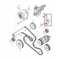China For Bentley Continental Gt Gtc & Flying Spur Ribbed Belt Tensioner OEM 07D903315F 07D903315H 07D903315J for sale