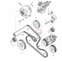 China For Bentley Continental Gt Gtc & Flying Spur Serpentine V Belt OEM 07C145933G 07C145933N 07C145933T for sale