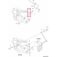 China For Bentley Continental GT Flying Spur Supersports Rear Stabilizer Bar Tie Rod OEM 4E0505465G for sale
