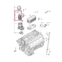China For Bentley Continental Gt Engine Air Filter & Oil Filter Kit OEM 3SA129620A 06M198405F for sale