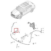 China For Bentley Bentayga Right Headlight Washer Nozzle P/N OEM 36A955102A 36A955102B for sale