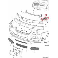China For Bentley Continental Gt & Gtc Left & Right Fender Bracket OEM 3W0807183B 3W8807183 3W8807184B 3W8807184 for sale