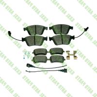 China For Bentley Continental Gt & Flying Spur Front & Rear Brake Pad Kit OEM 3W0698451J 3W0698151R 3D0698151 3D0698151A 3W0698151AA for sale