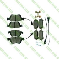 China For Bentley Continental Gt & Flying Spur Front & Rear Brake Pad Kit OEM 3W0698451J 3W0698151R 3D0698151 3D0698151A 3W0698151AA for sale