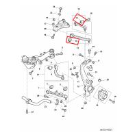 China For Bentley Continental Gt, Gtc & Flying Spur Upper Control Arm Bush OEM 3W0407515 for sale