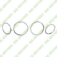 China For Bentley Bentayga Left & Right Headlight Chrome Trim Ring Set OEM 36A807833C 36A807834C 36A807823C 36A807824C for sale