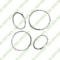 China For Bentley Bentayga Left & Right Headlight Chrome Trim Ring Set OEM 36A807833C 36A807834C 36A807823C 36A807824C for sale